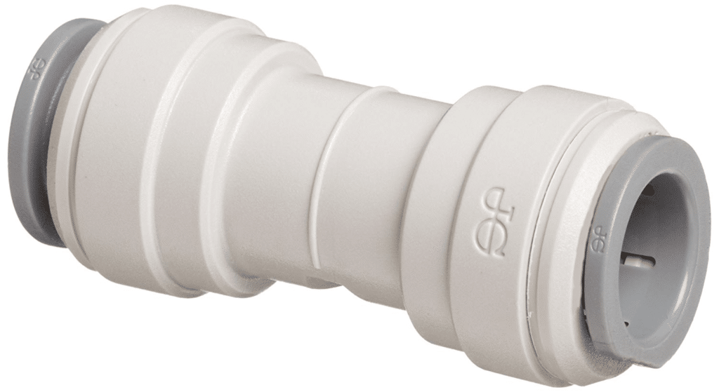 Tube Fitting, Union Straight Connector, 1/4″ Tube OD (10-Pack) – RevOsmo